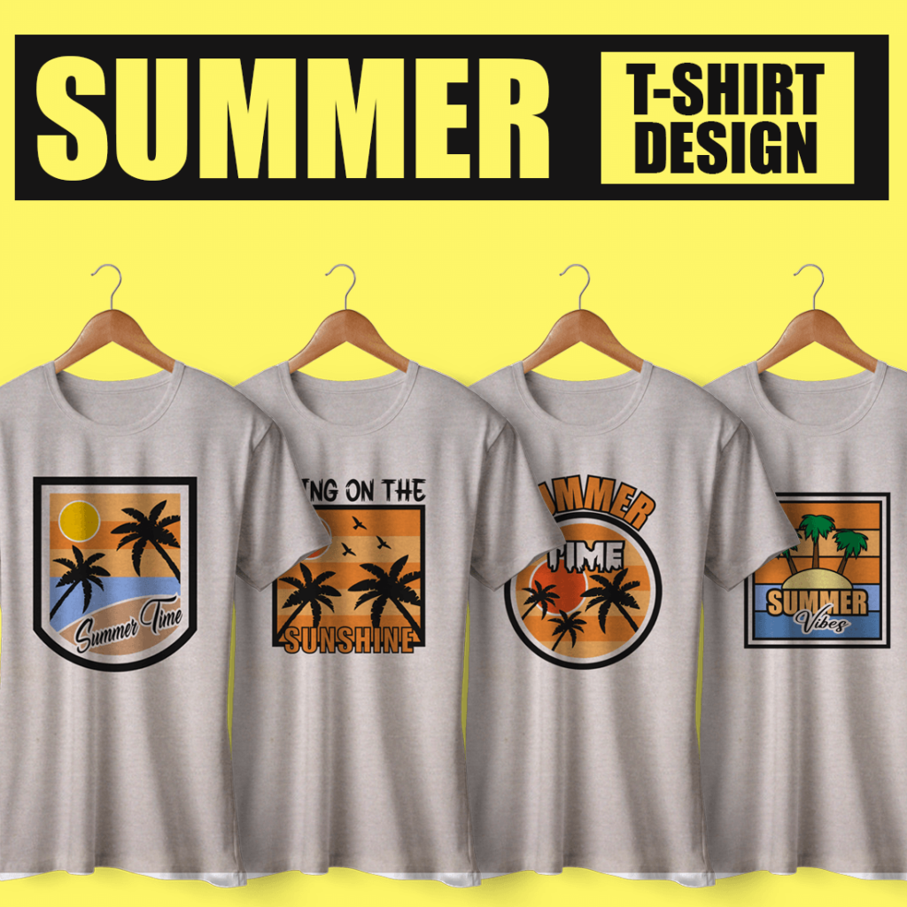 Summer T shirt Design Bundle - MasterBundles