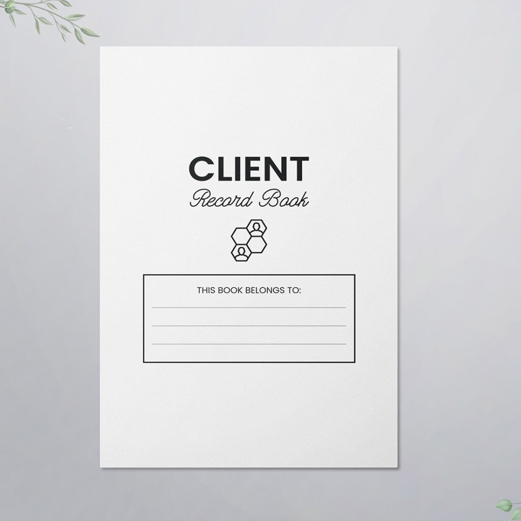 Client Record Book | KDP Interior - MasterBundles