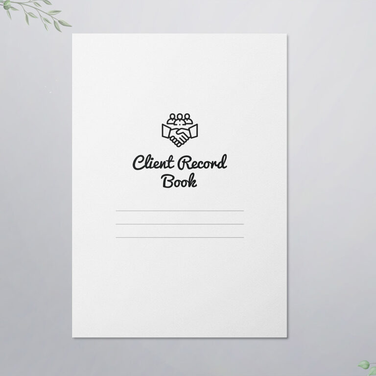 Client Record Book | KDP Interior - MasterBundles
