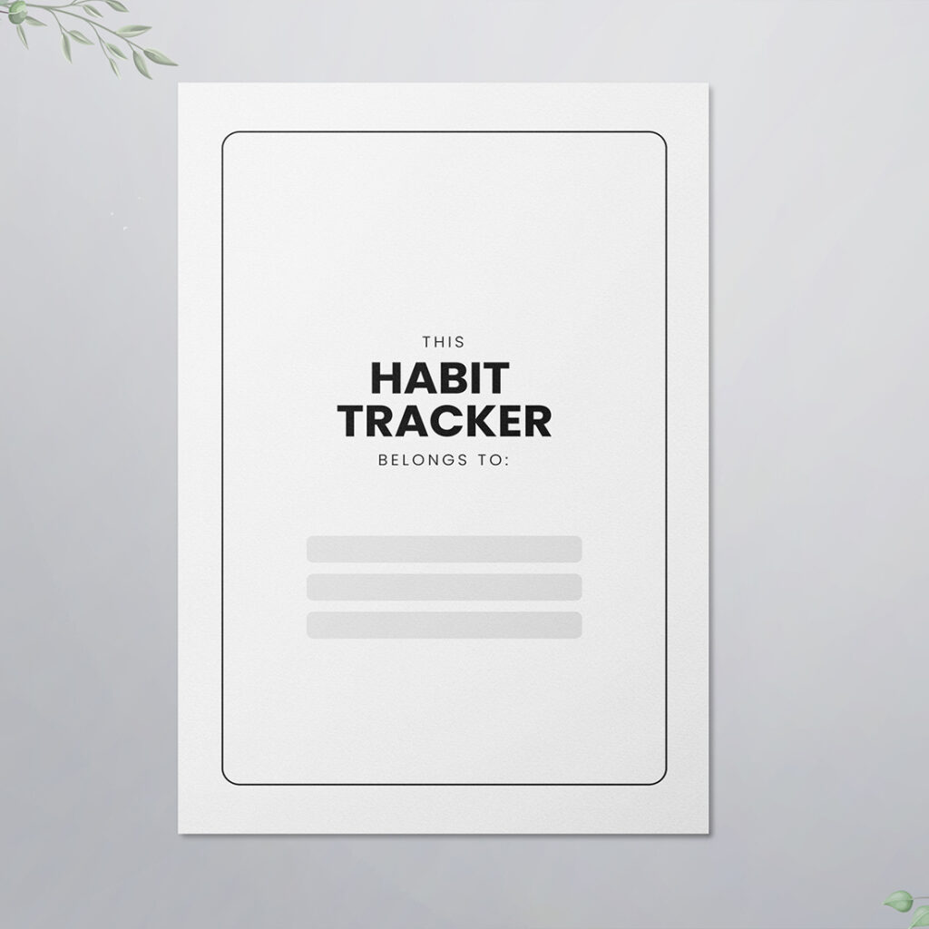 Daily Habit Tracker - MasterBundles