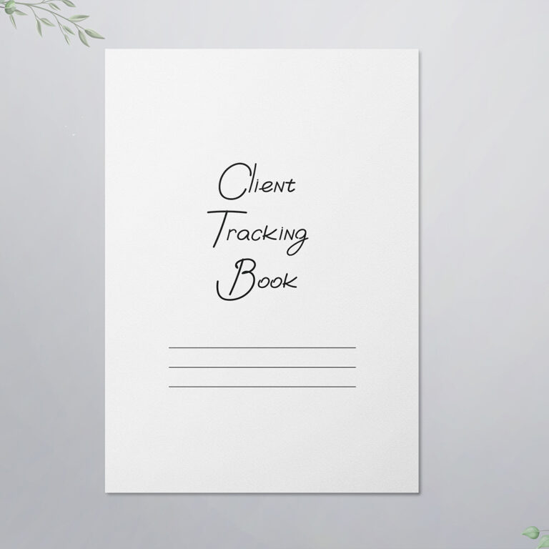 Client Tracking Book | KDP Interior - MasterBundles