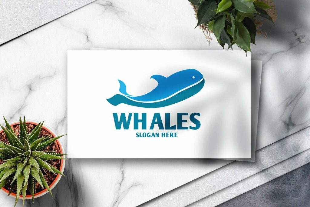Whales Logo – MasterBundles