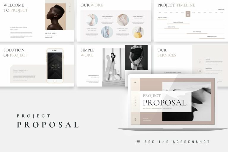 Project Proposal Keynote Template – MasterBundles