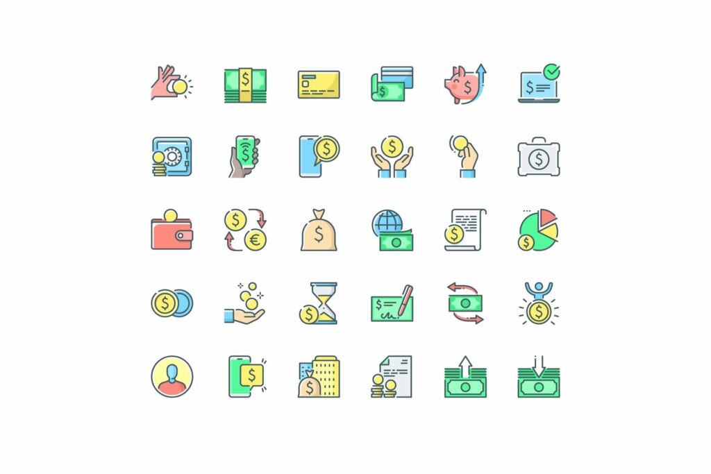 Finance icons – MasterBundles