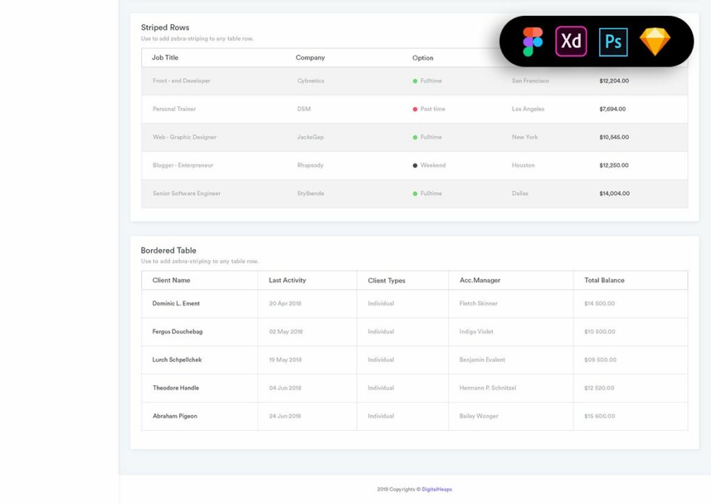 Tables Widgets Dashboard UI Kit – MasterBundles Tables Widgets Dashboard UI Kit – MasterBundles