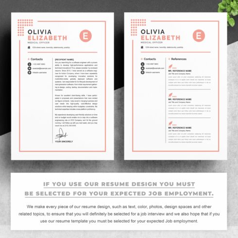 Resume Template Word | Mac Pages – MasterBundles