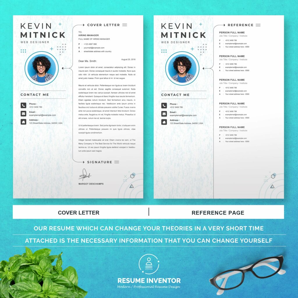 Infographic CV Template- Resume 2022 – MasterBundles