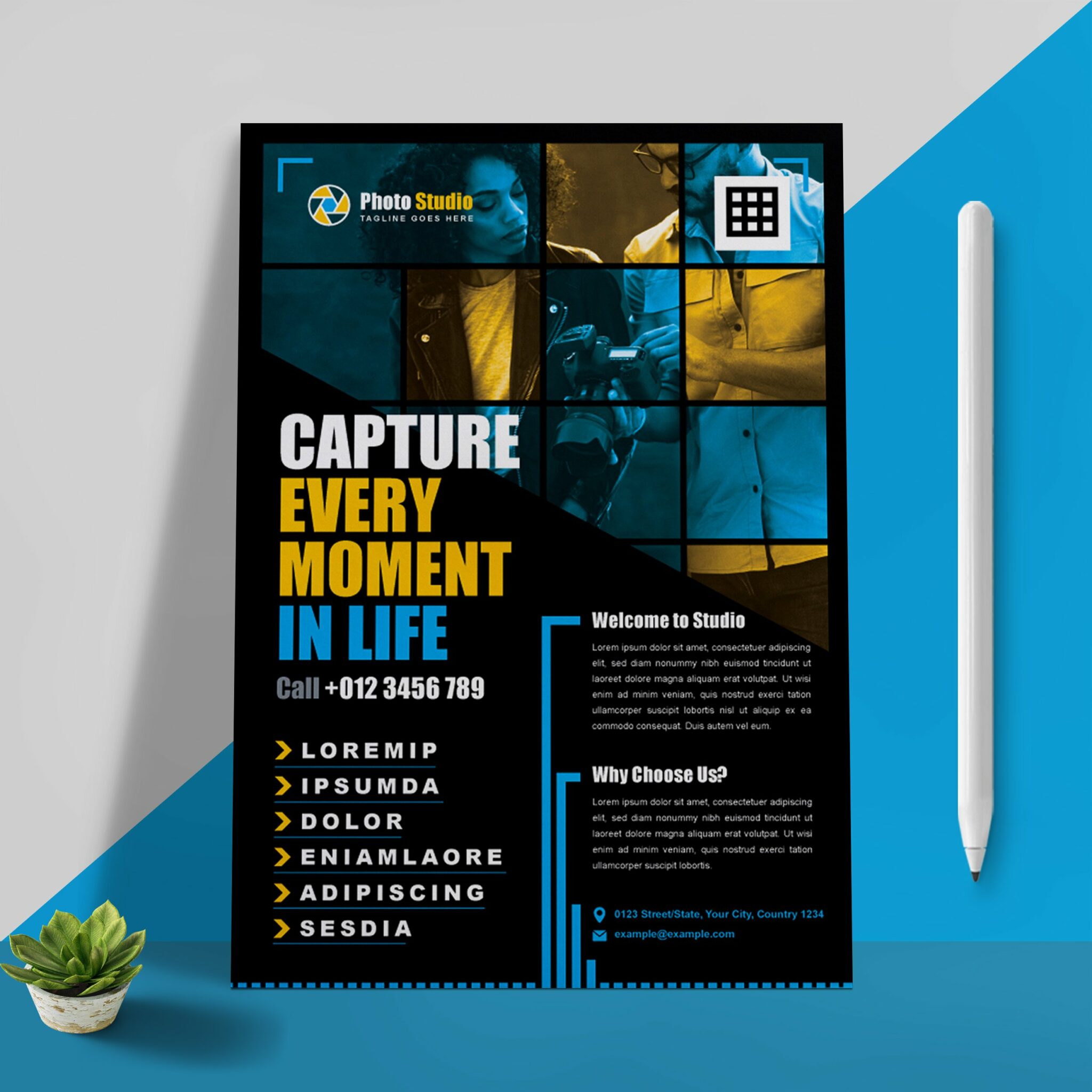 Corporate Photo Flyer Template – MasterBundles