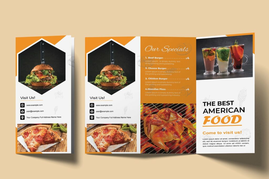 Restaurant Food Menu Layout – MasterBundles