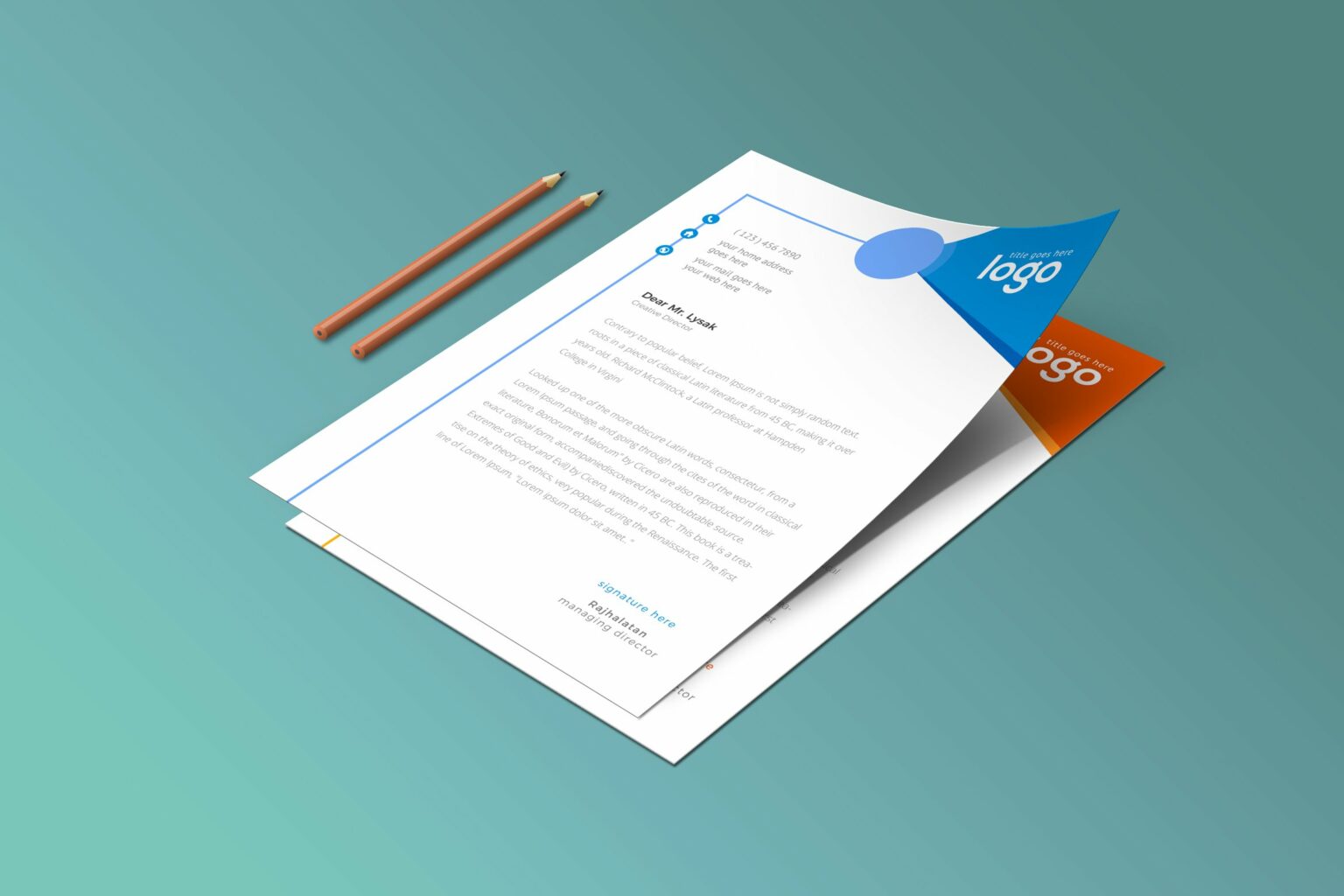 Letter Head – MasterBundles