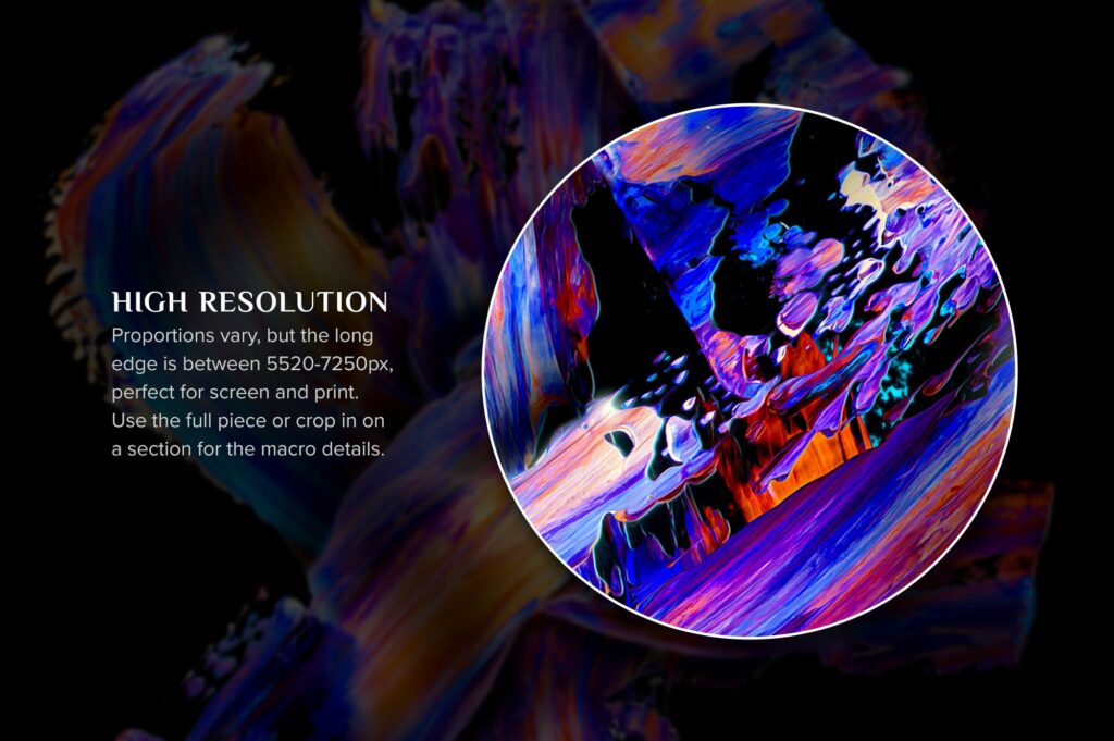 Transcend: Glimmering Paint Textures – MasterBundles