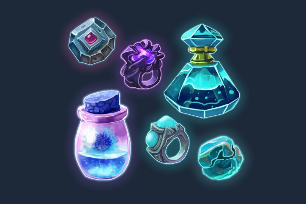 Stylized Magic Icons Pack – MasterBundles