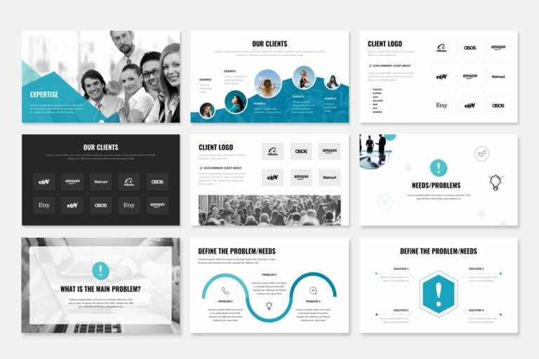 Business Proposal PowerPoint – MasterBundles