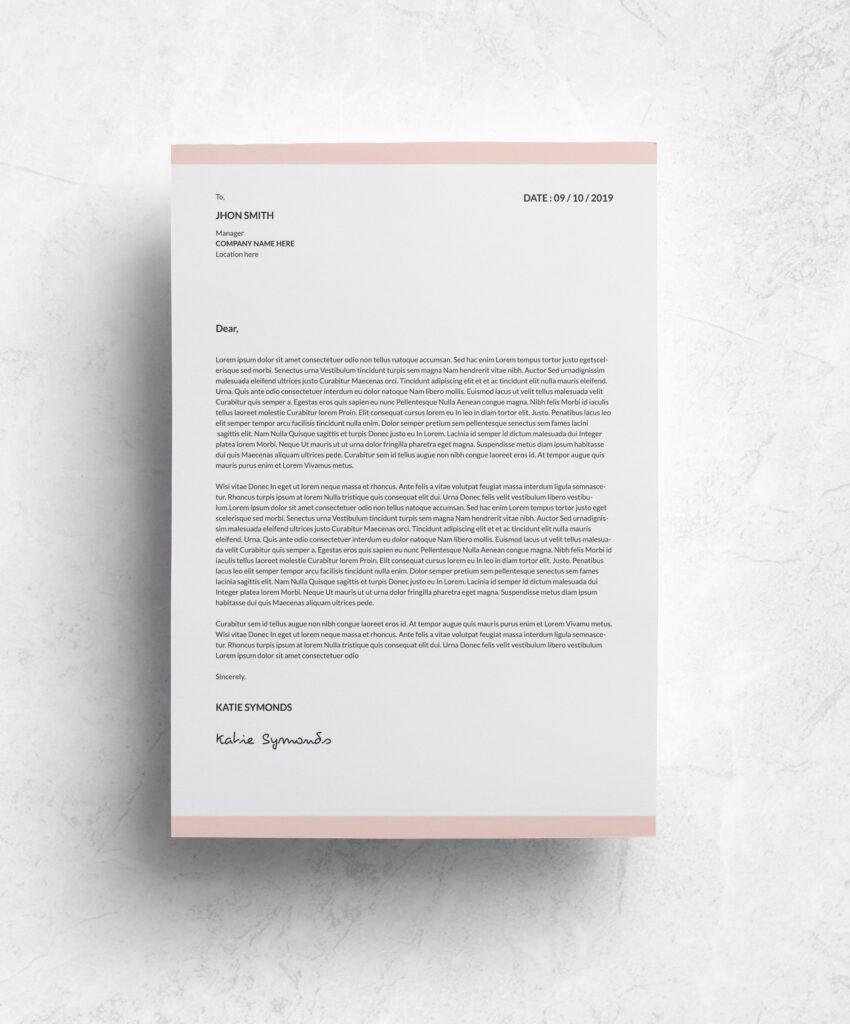 Word Resume & Cover Letter Template – MasterBundles