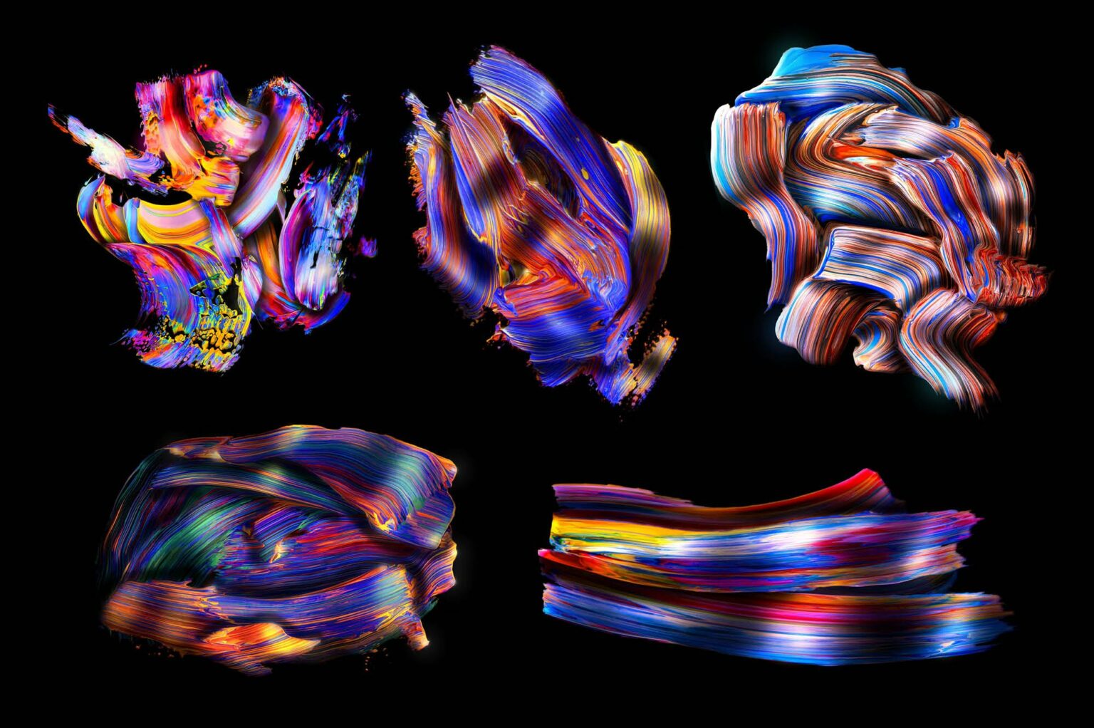 Transcend: Glimmering Paint Textures – MasterBundles