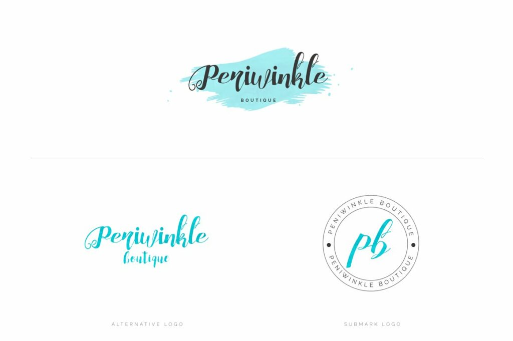 Feminine Premade Logo Gigabundle – MasterBundles