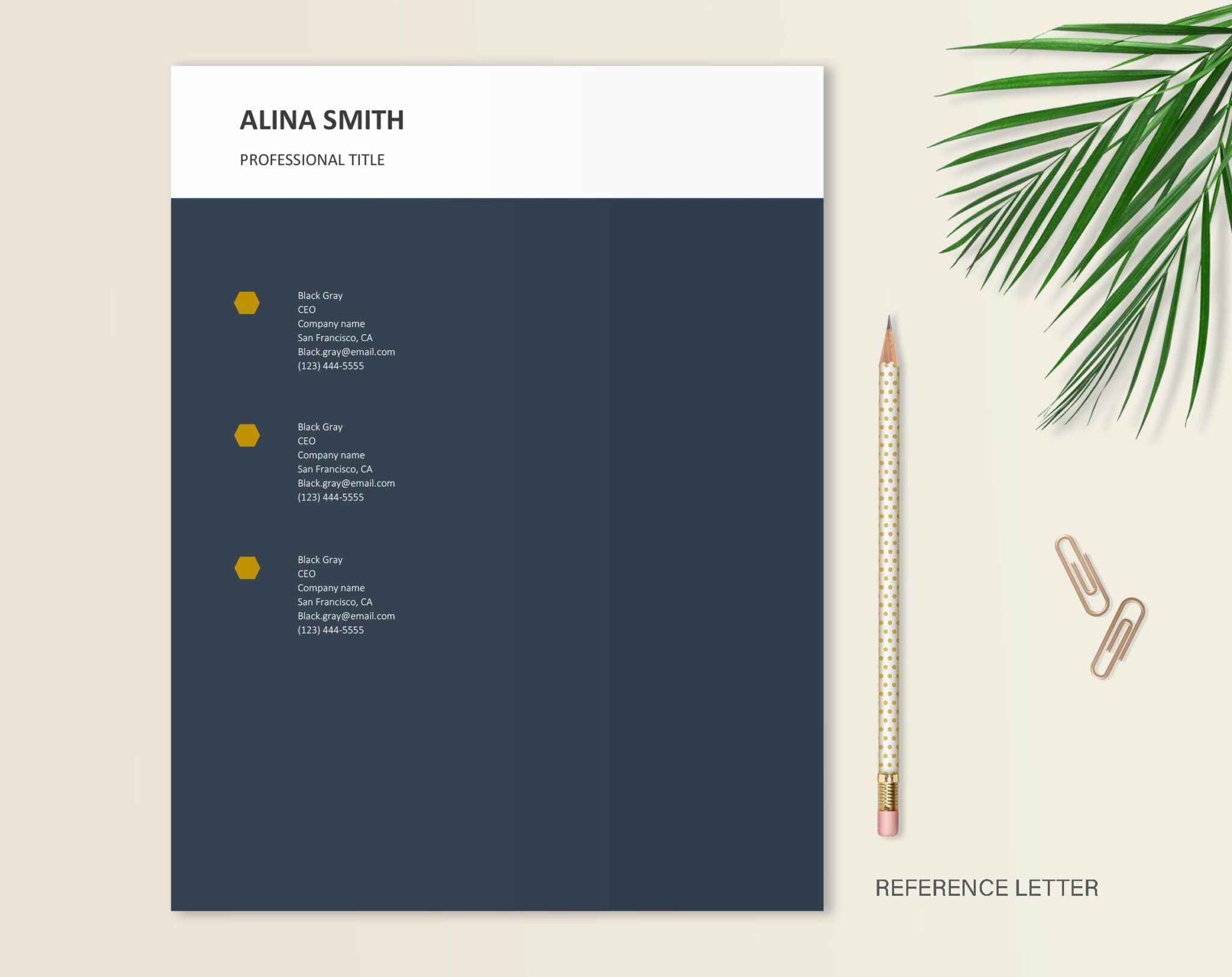 Digital Marketing SMM Resume Template – MasterBundles