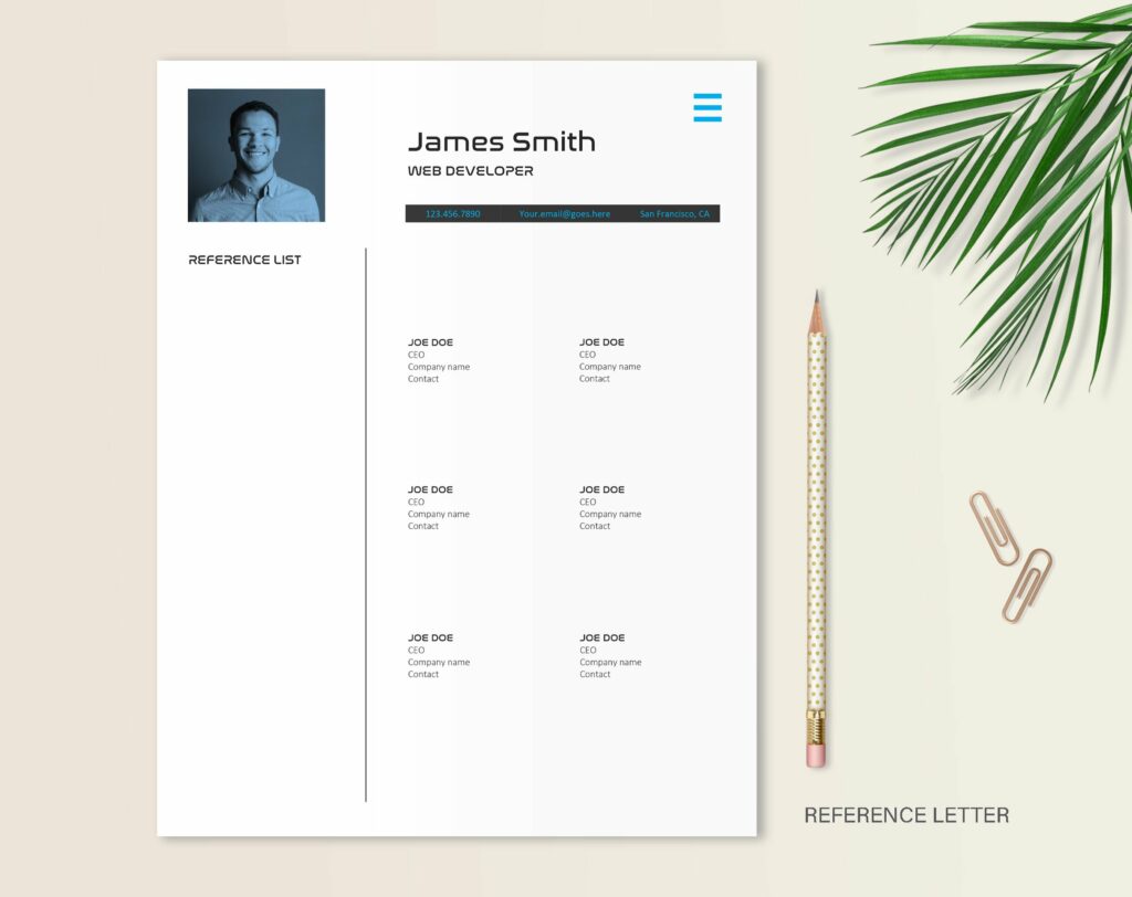 Developer | Engineer Resume Template – MasterBundles