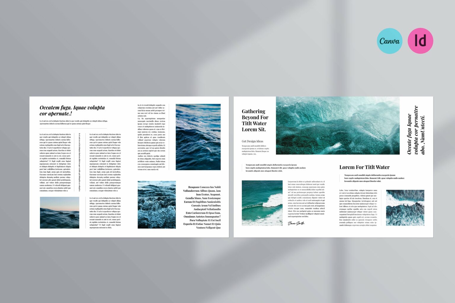 Canva Magazine Template – MasterBundles