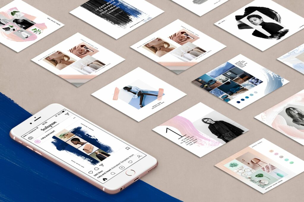 ANIMATED Painted Social Media Pack – MasterBundles