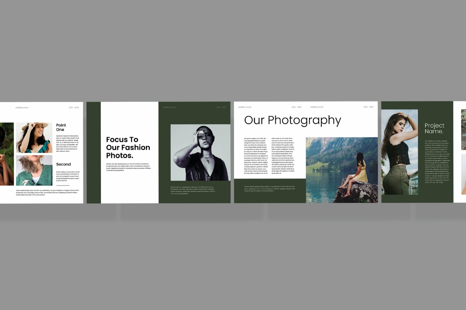 Photography Portfolio Template – MasterBundles
