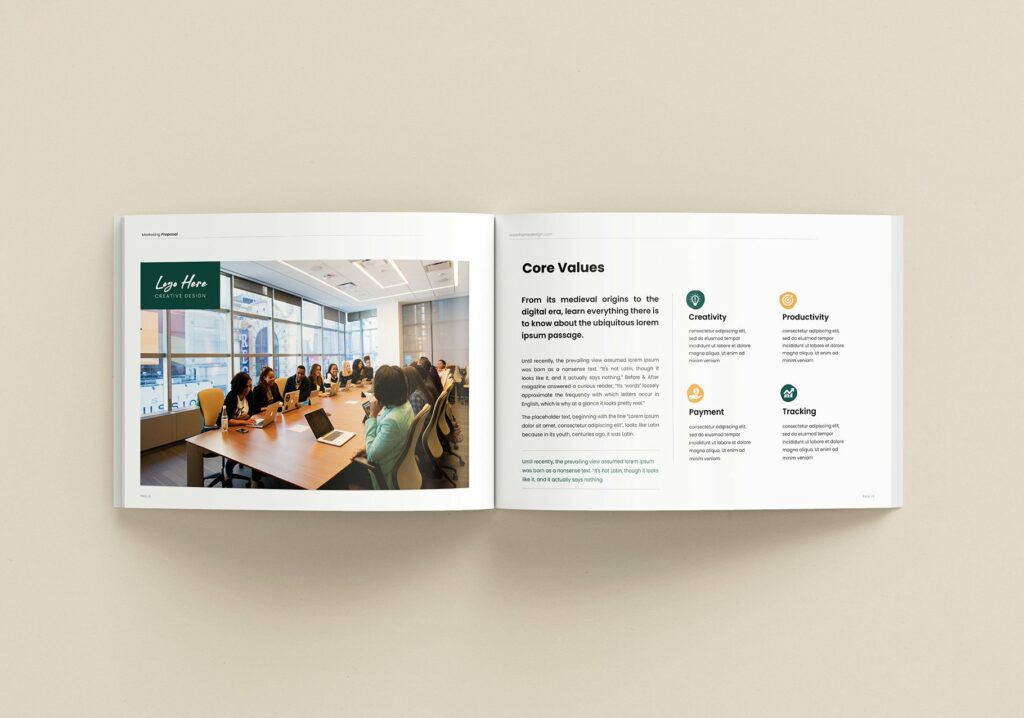 Design Proposal | Ms Word & InDesign – MasterBundles