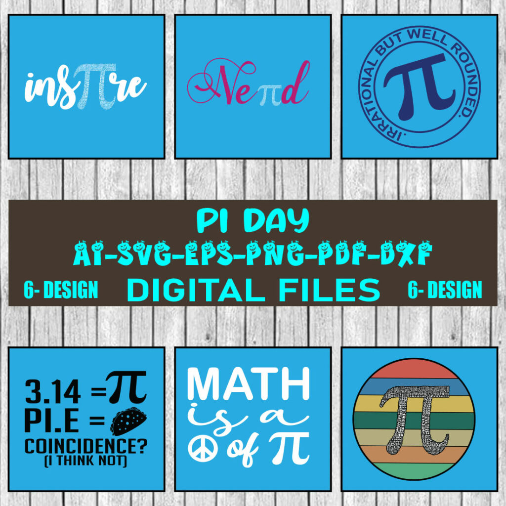 Pi Day Bundle SVG Files Vol-02 - MasterBundles