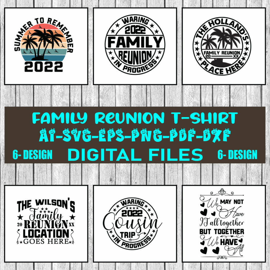 Family Reunion T-shirt Design Bundle Vol-5 - MasterBundles