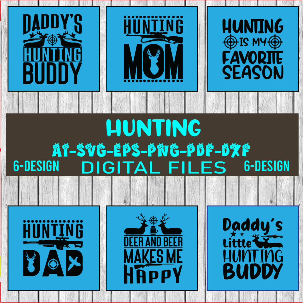 Hunting Svg Bundle, Hunter Svg, Deer Hunting Svg, Hunting Season SVG ...