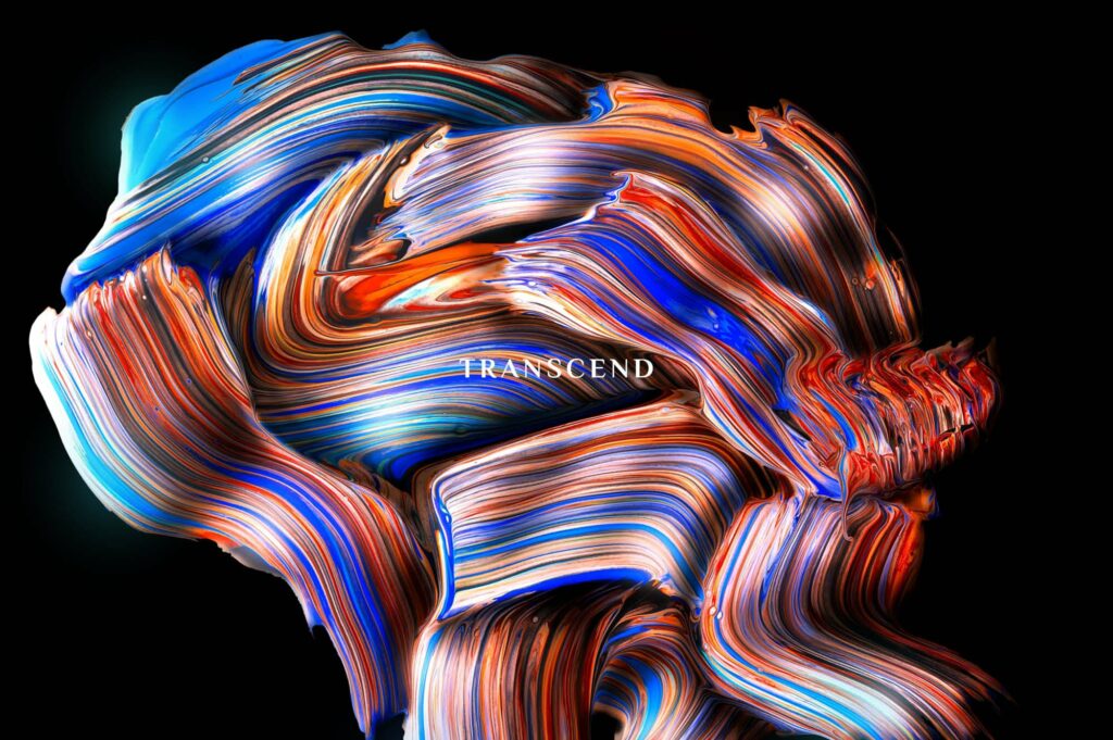Transcend: Glimmering Paint Textures – MasterBundles