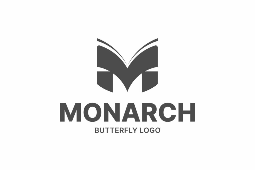 Monarch Logo Butterfly Mascot – MasterBundles
