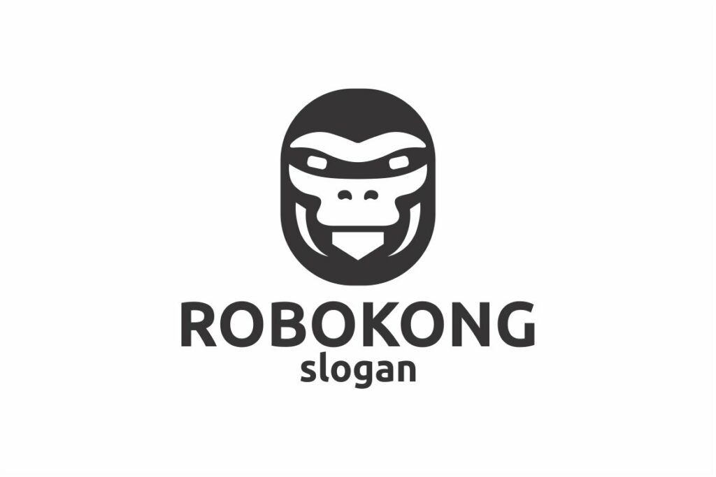 Robot Gorilla Logo – MasterBundles