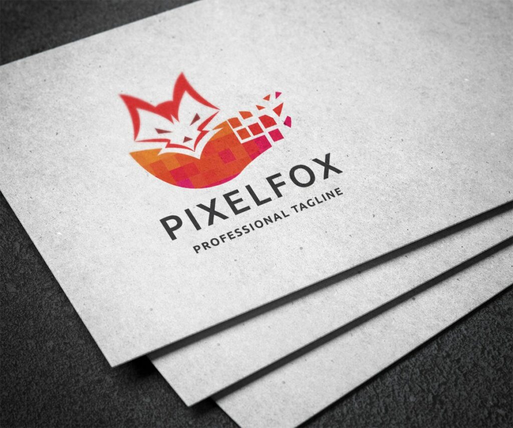 Pixel Fox Logo – MasterBundles