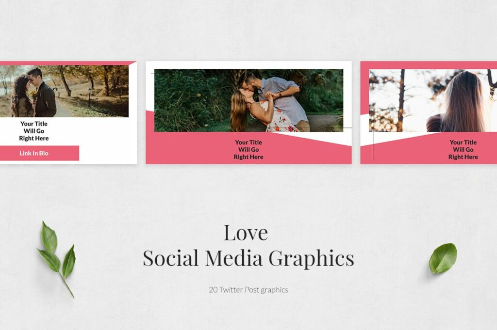 Love Twitter Posts – MasterBundles