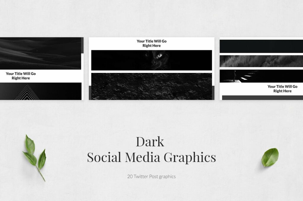 Dark Twitter Posts – MasterBundles