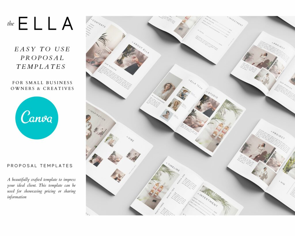The Ella Proposal Template – MasterBundles