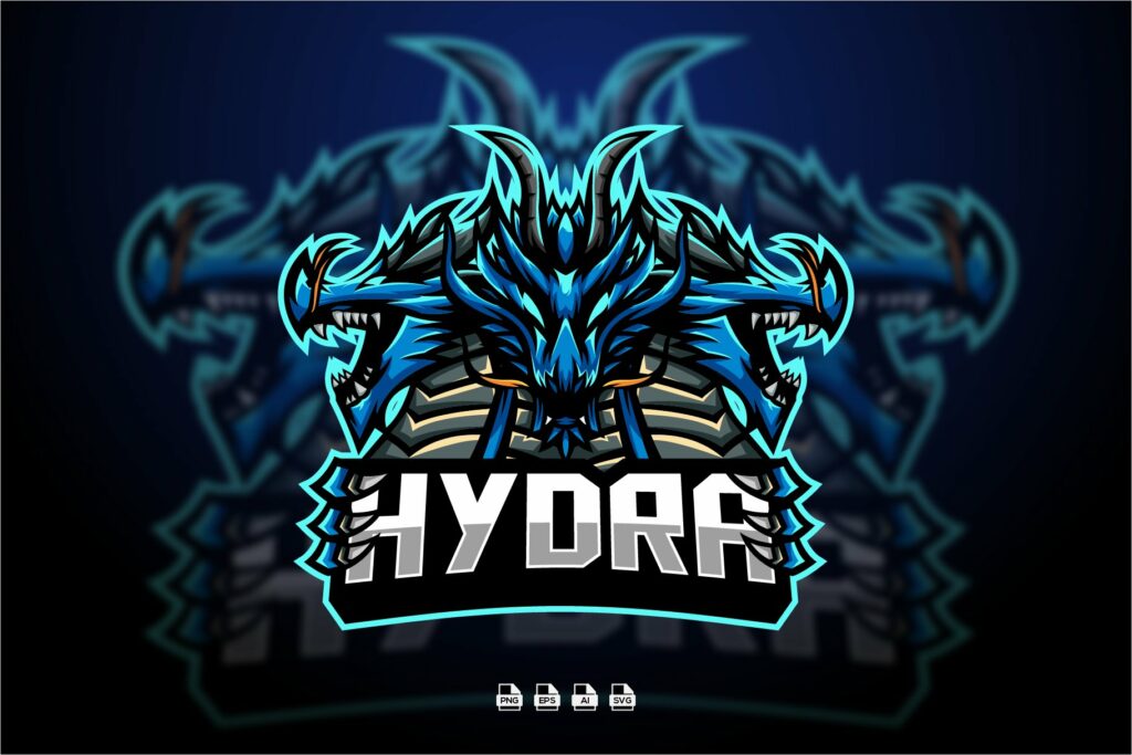 Hydra esport gaming logo – MasterBundles