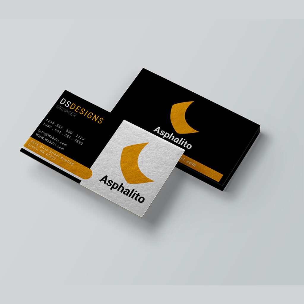Simple and professional business card design - MasterBundles
