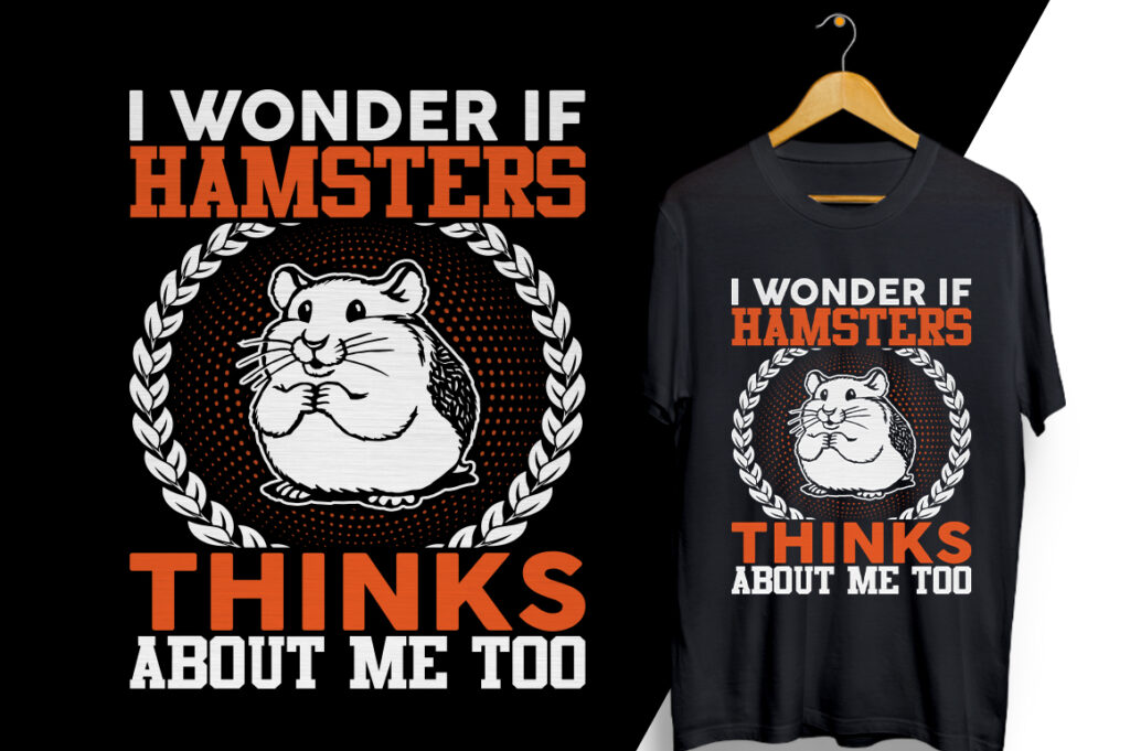 Hamster t-shirt design bundle - MasterBundles