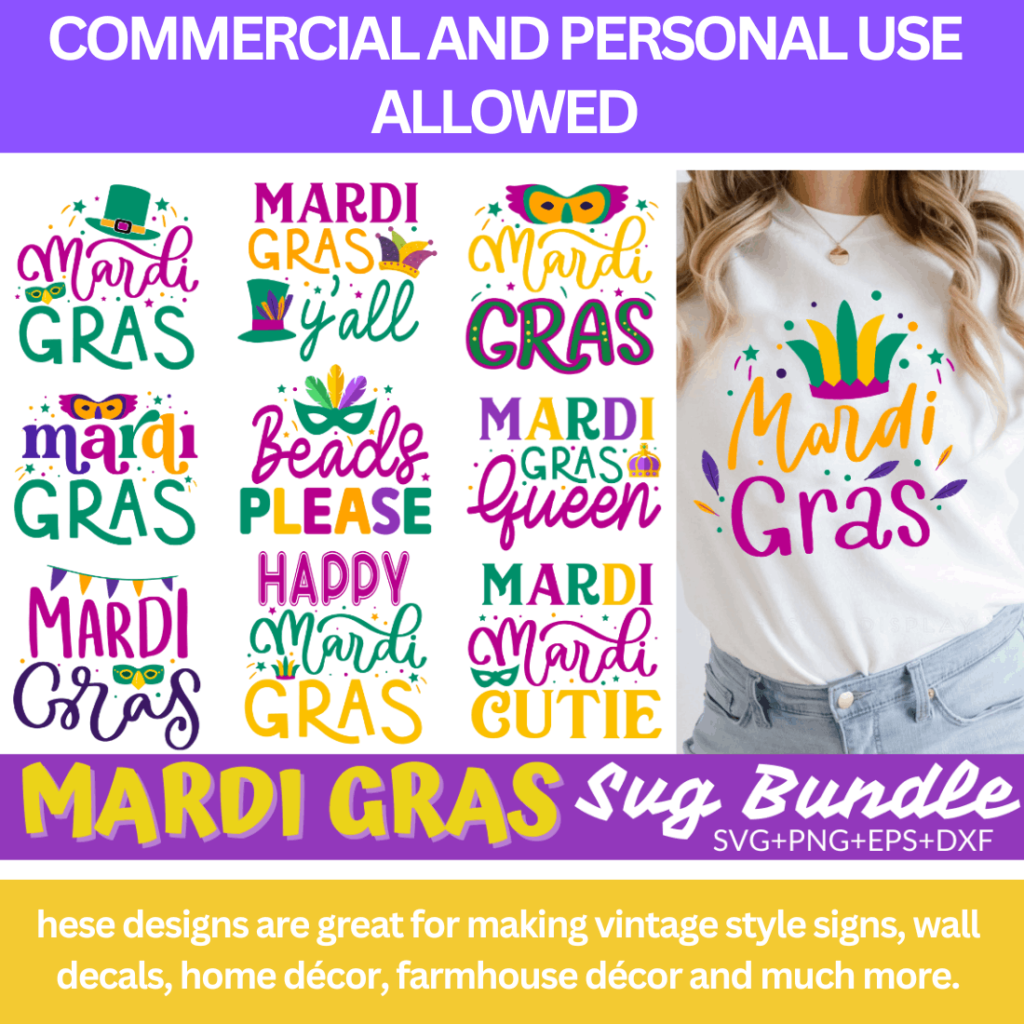 Mardi Gras Svg bundle - MasterBundles