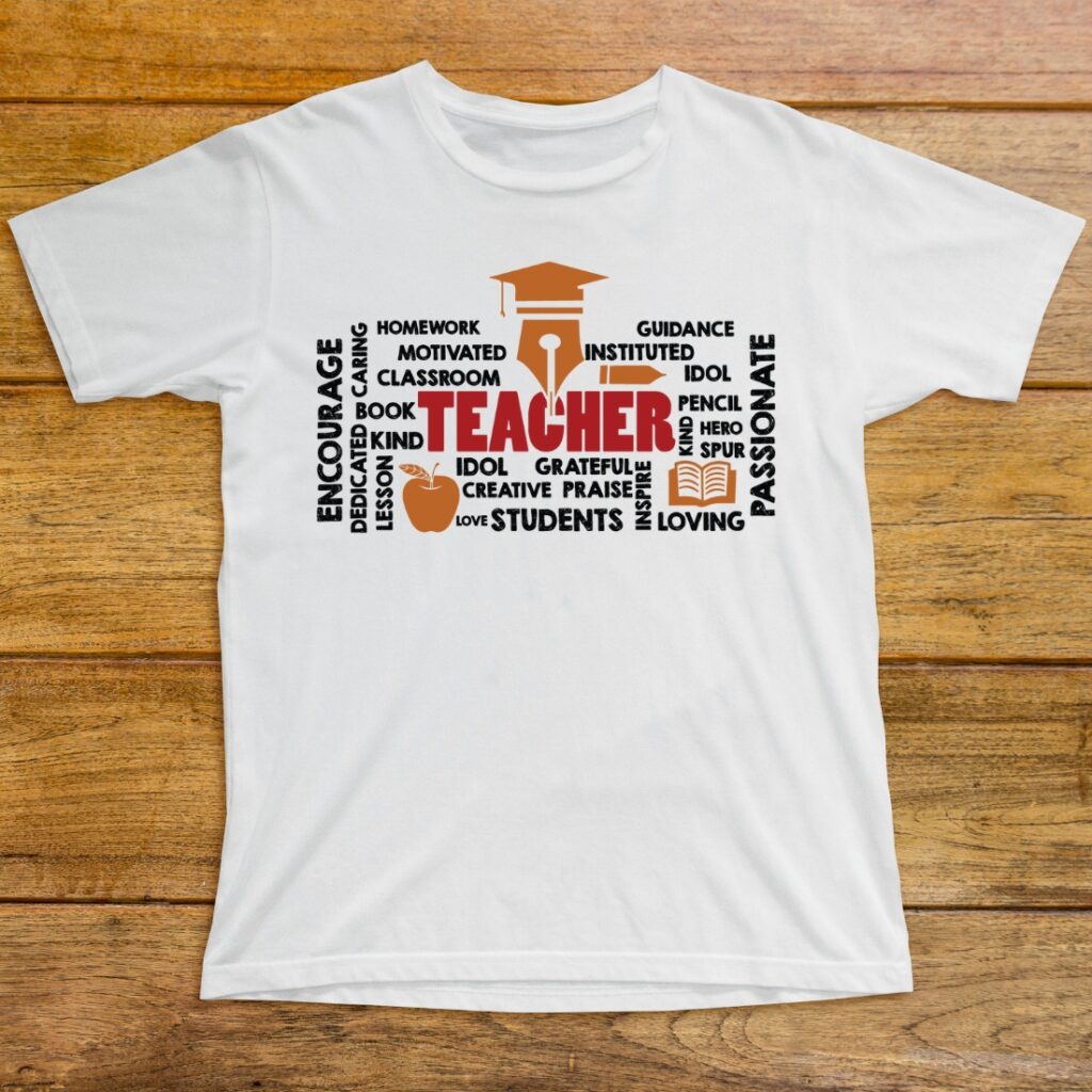 Best Teacher High Resolution T-Shirt Design - MasterBundles