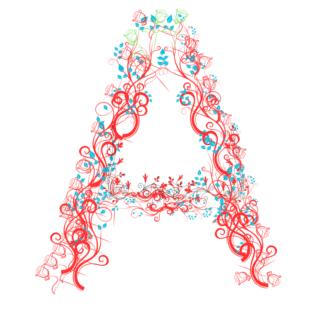 Printable Colorful Alphabet Letters CANVA, WALL, T-SHIRT Teacher ...