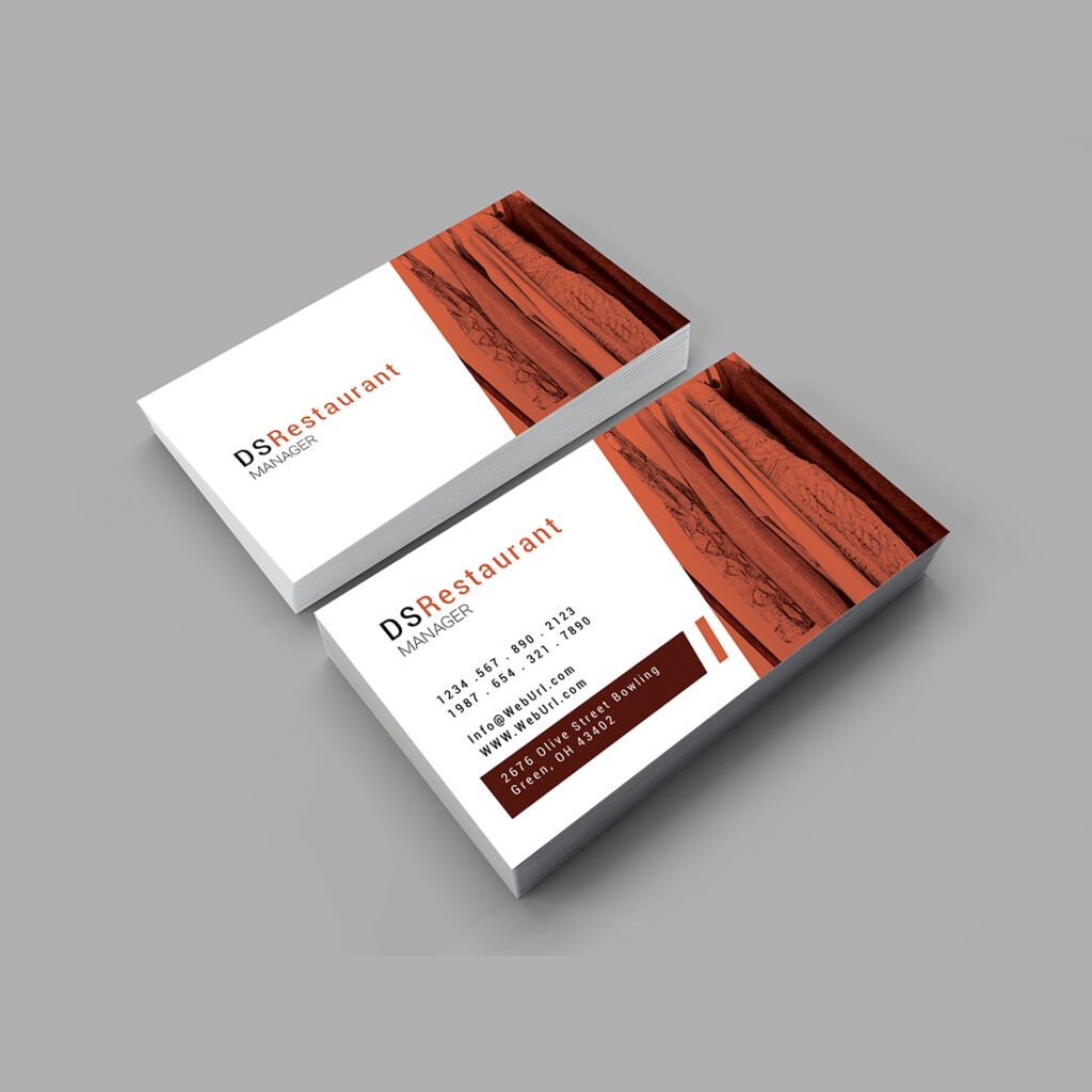 Simple and professional (Fashion) Business card design - MasterBundles