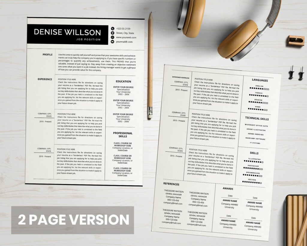 Simple CV Design – MasterBundles