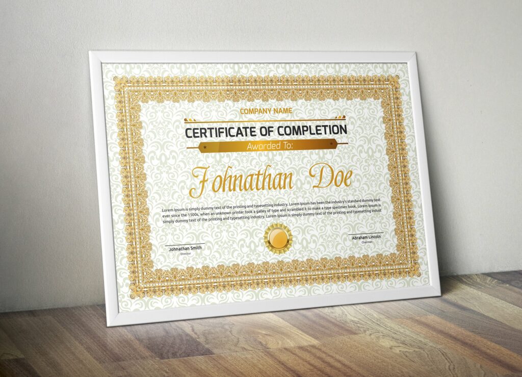 Vintage Certificate Bundle - MS Word – MasterBundles