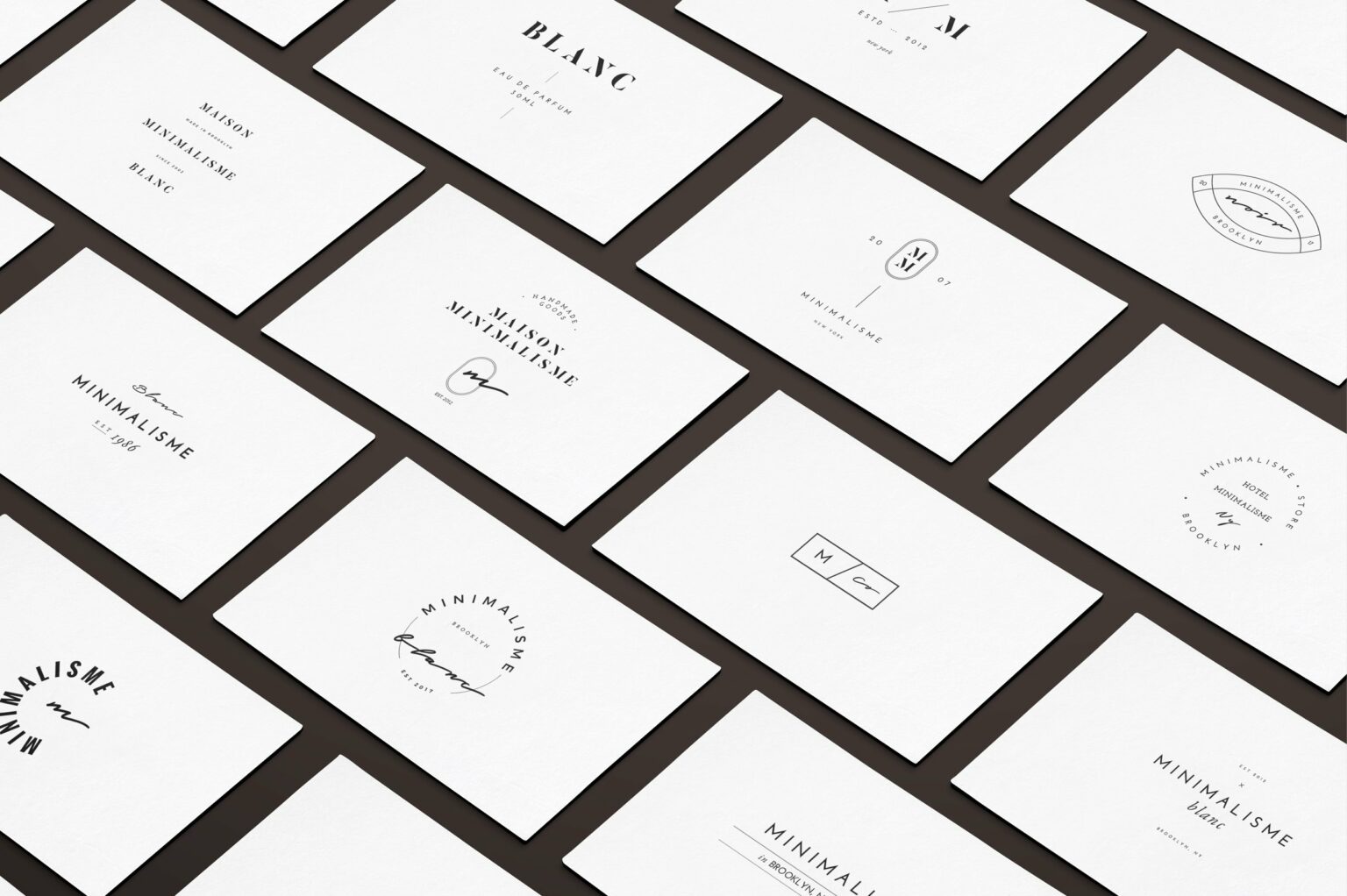 50 Minimal Fashion Brand Logos – MasterBundles