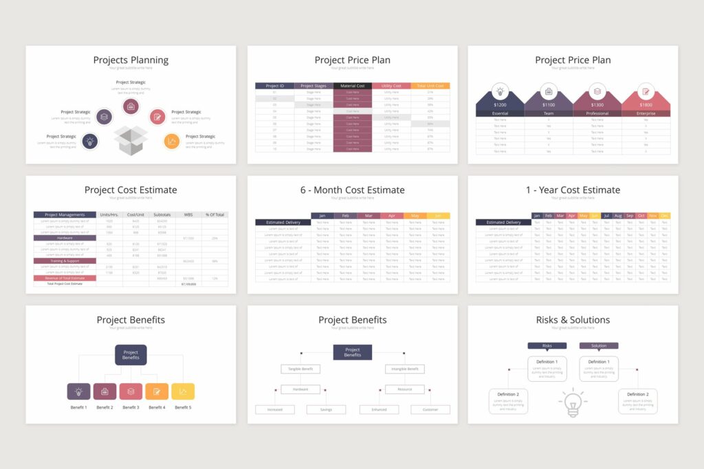 Project Proposal Google Slides – MasterBundles