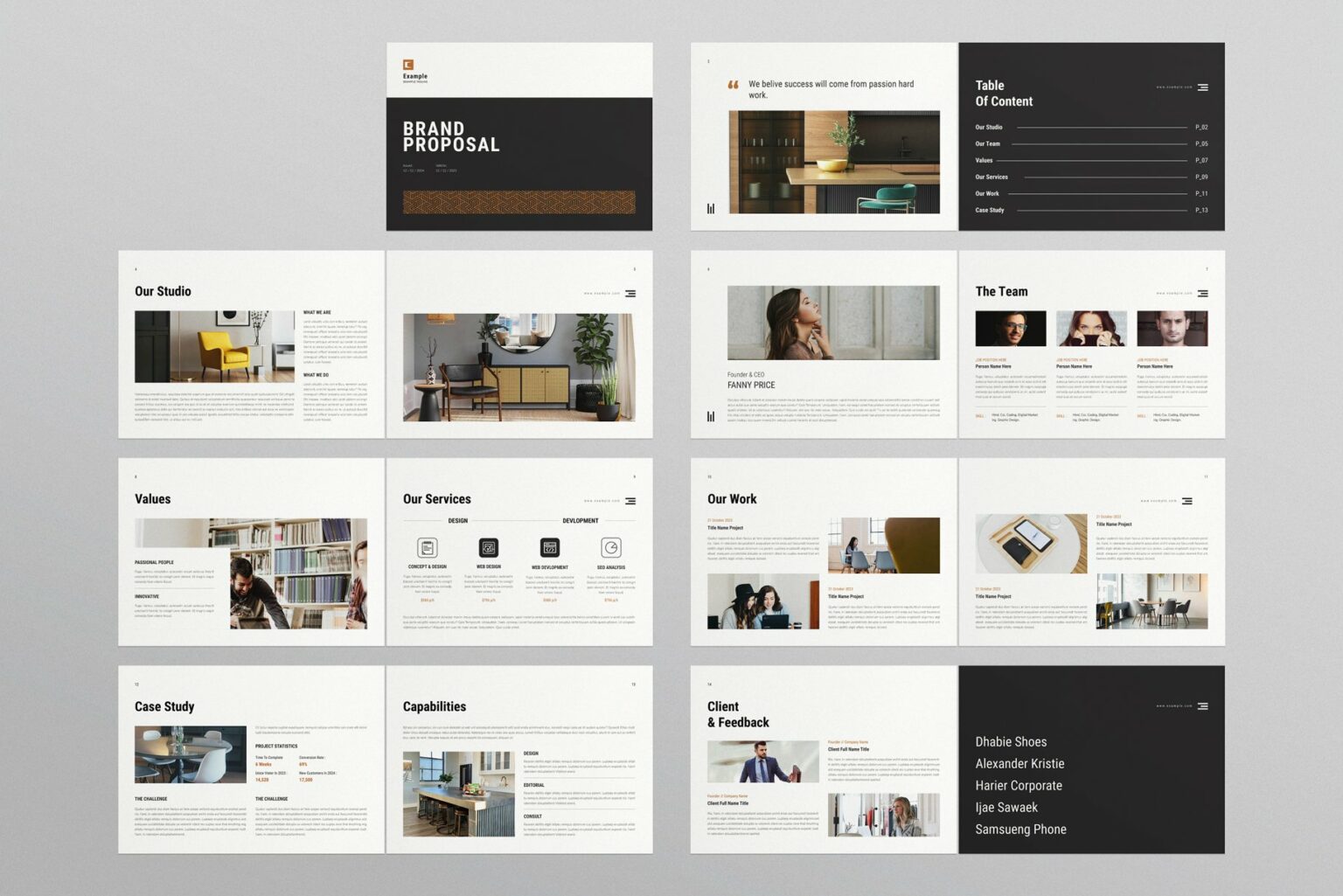 Project Proposal Landscape template – MasterBundles