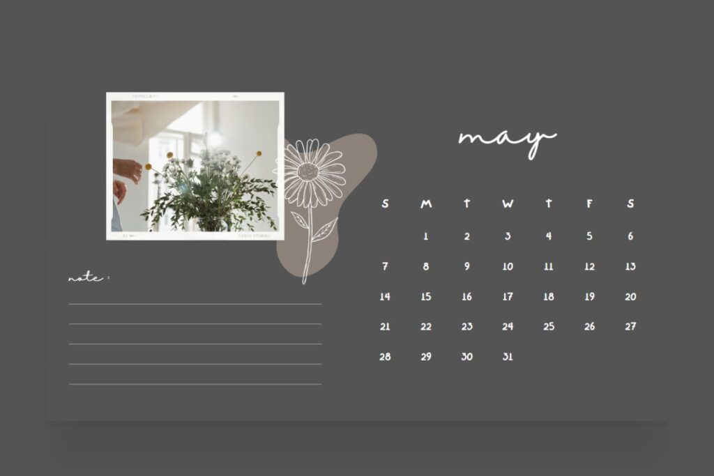 50+ Best May Calendar Templates 2023 - MasterBundles