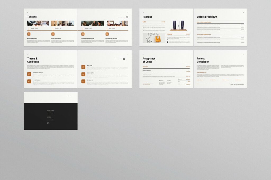 Project Proposal Landscape template – MasterBundles